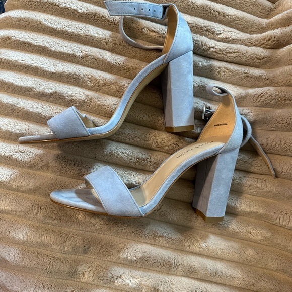 Pelle Moda | Shoes | Never Worn Pella Moda Light Baby Blue Heels | Poshmark